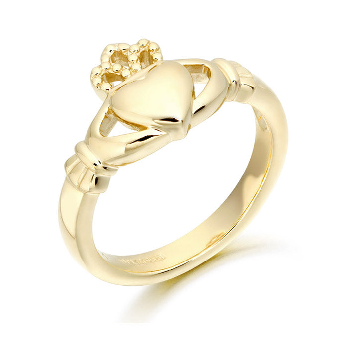 Plain Ladies Claddagh Ring – Callaghan Jewellers